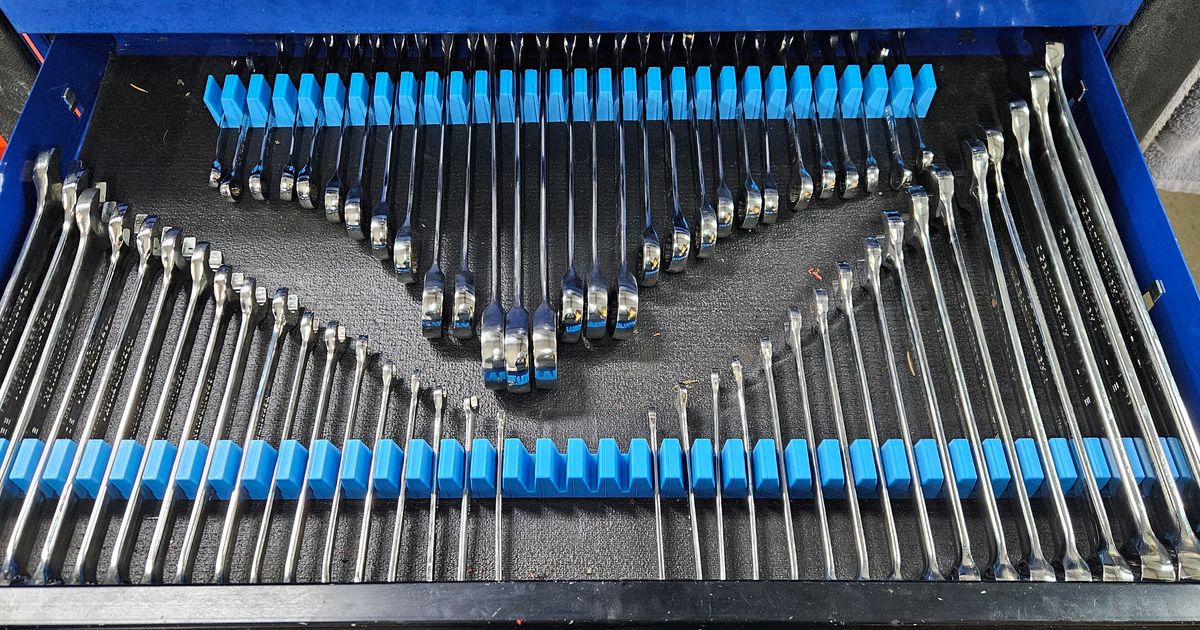 Modular Wrench/Toolbox Organizers by JustAGuy | Download free STL model ...