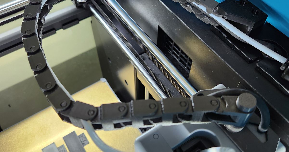 Drag chain kit for Flashforge Adventurer 5m by INQUE | Download free ...