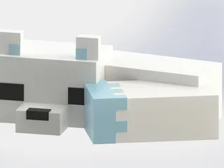 Minecraft Snow Fox by Stranger737 | Download free STL model ...