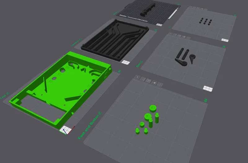 Gear Pinball - The first full functional 3d printed gear pinball. by ...