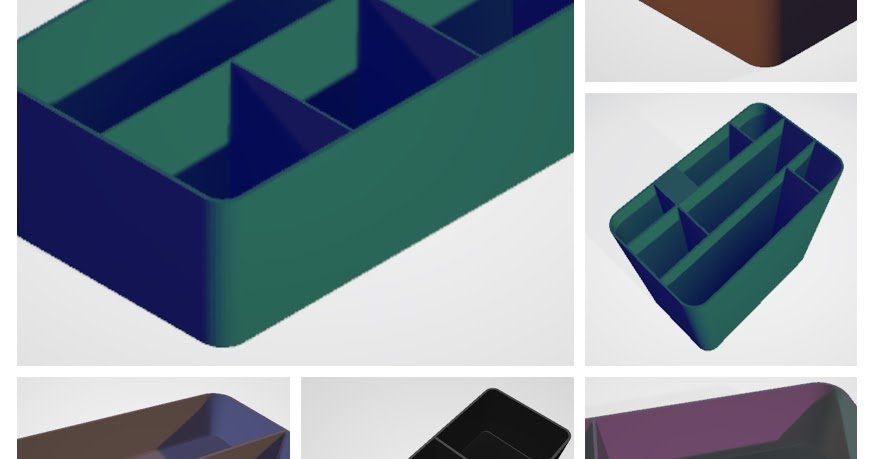 Simple Storage Boxes by InnRaum³ / Makerspace Ried | Download free STL ...