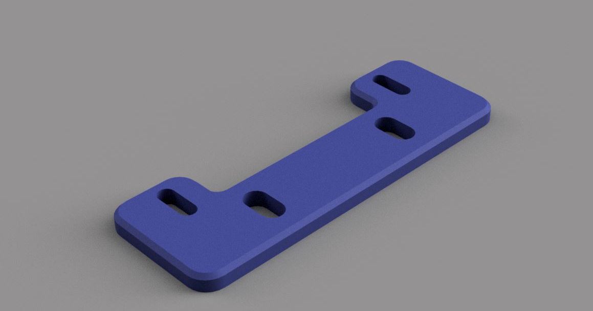 Universal PSU bracket for Alu 2020 Profile Mod.A - Staffa fissaggio ...