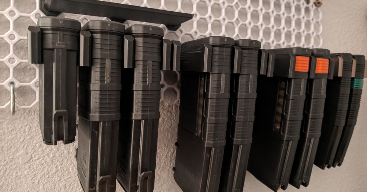 AR10 mag rack Multiboard by Zach Ristow | Download free STL model ...