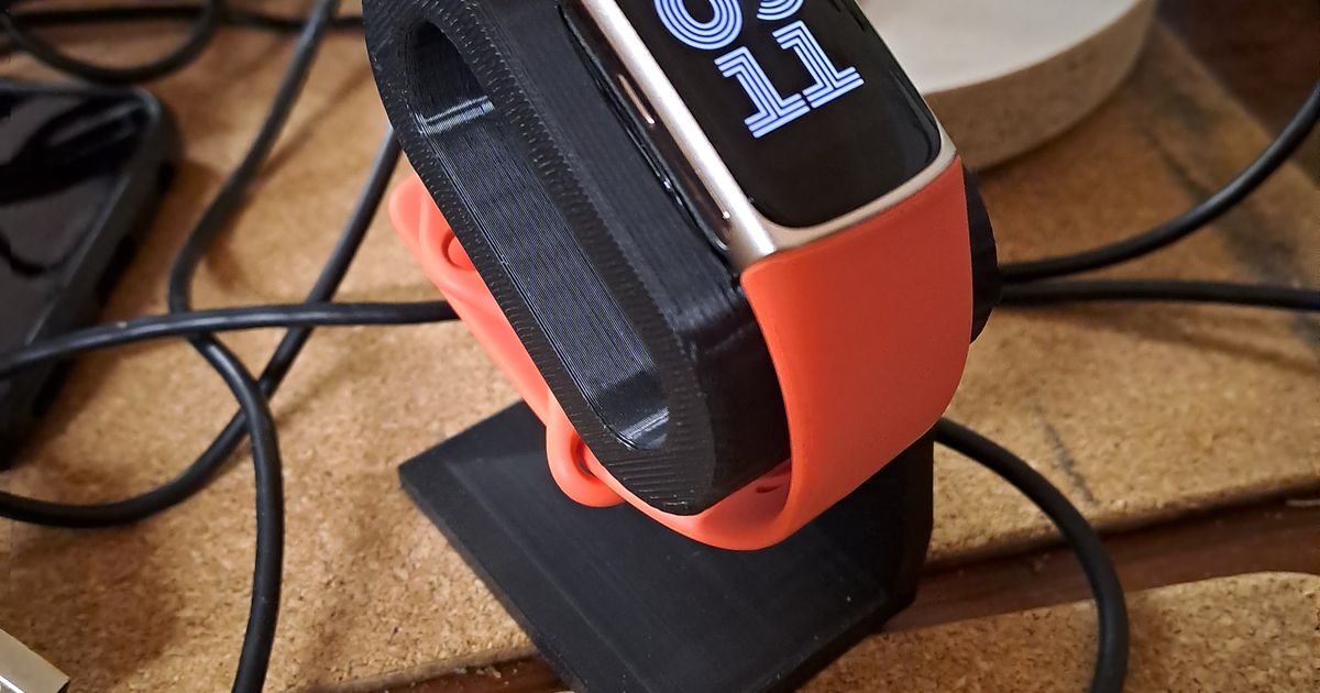 Fitbit 6 charge charging stand by pellcorp | Download free STL model ...