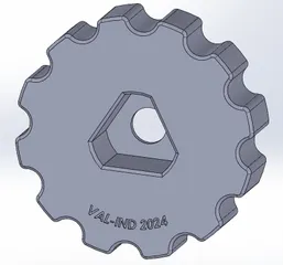 large triangle handle by WillemBenoit | Download free STL model ...