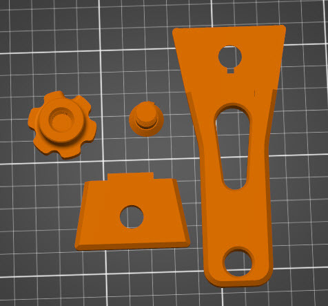 Handles for Oscillating Tool adapter - scraper and grinding attachment ...