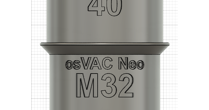 osVAC neo M32 DN40 by Jens Friedrich | Download free STL model | Printables.com