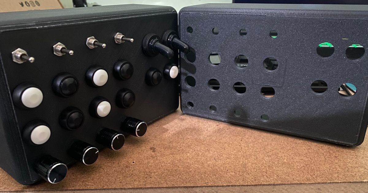 Button Box by Duck says What | Download free STL model | Printables.com