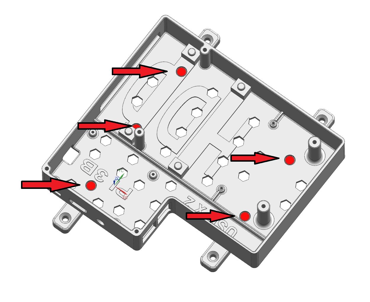 Raspberry Pi 3B + HDD USB 2.5 SATA case by Paragon | Download free STL ...