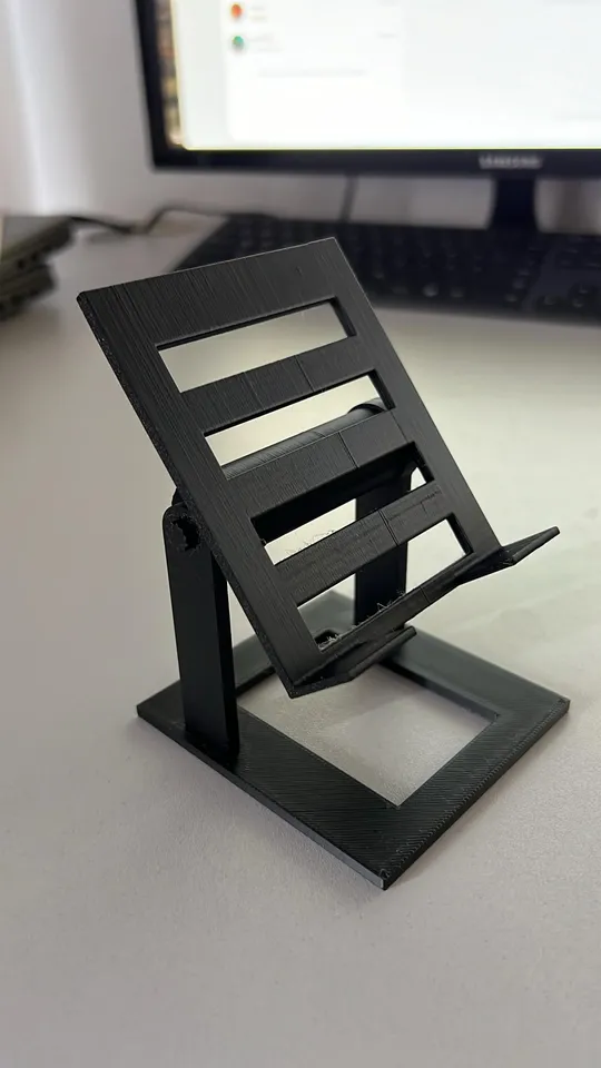 Adjustable Phone Stand by Sourabh Belekar | Download free STL model ...
