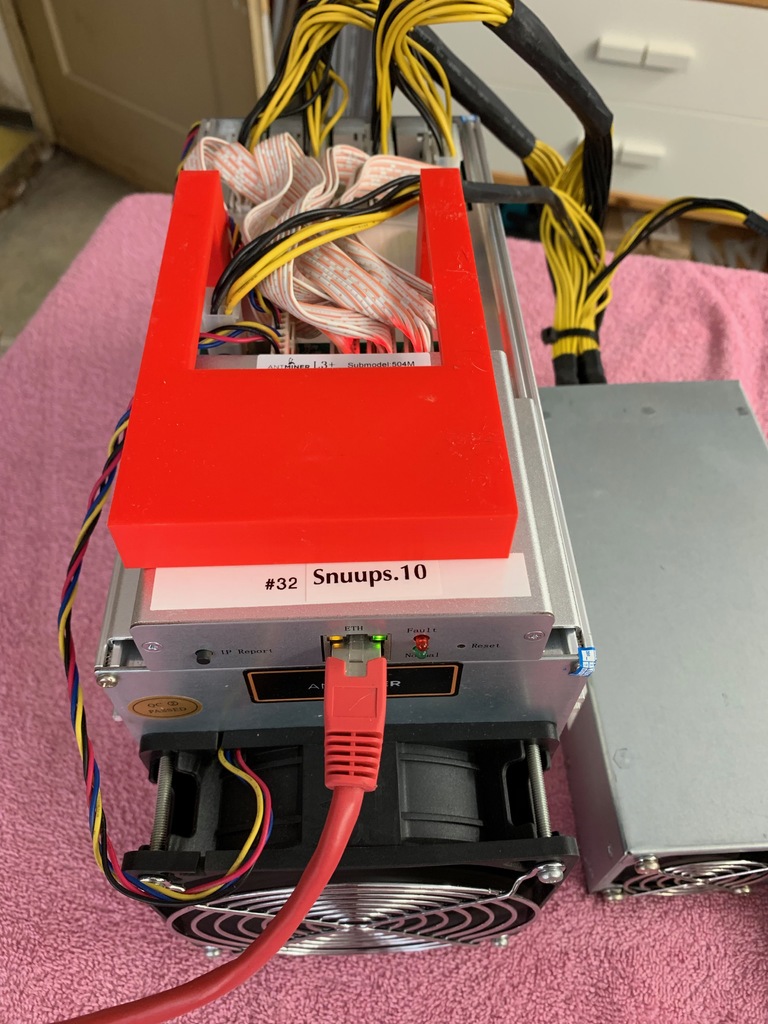 Antminer L3+ PSU top mount by Snuups | Download free STL model ...