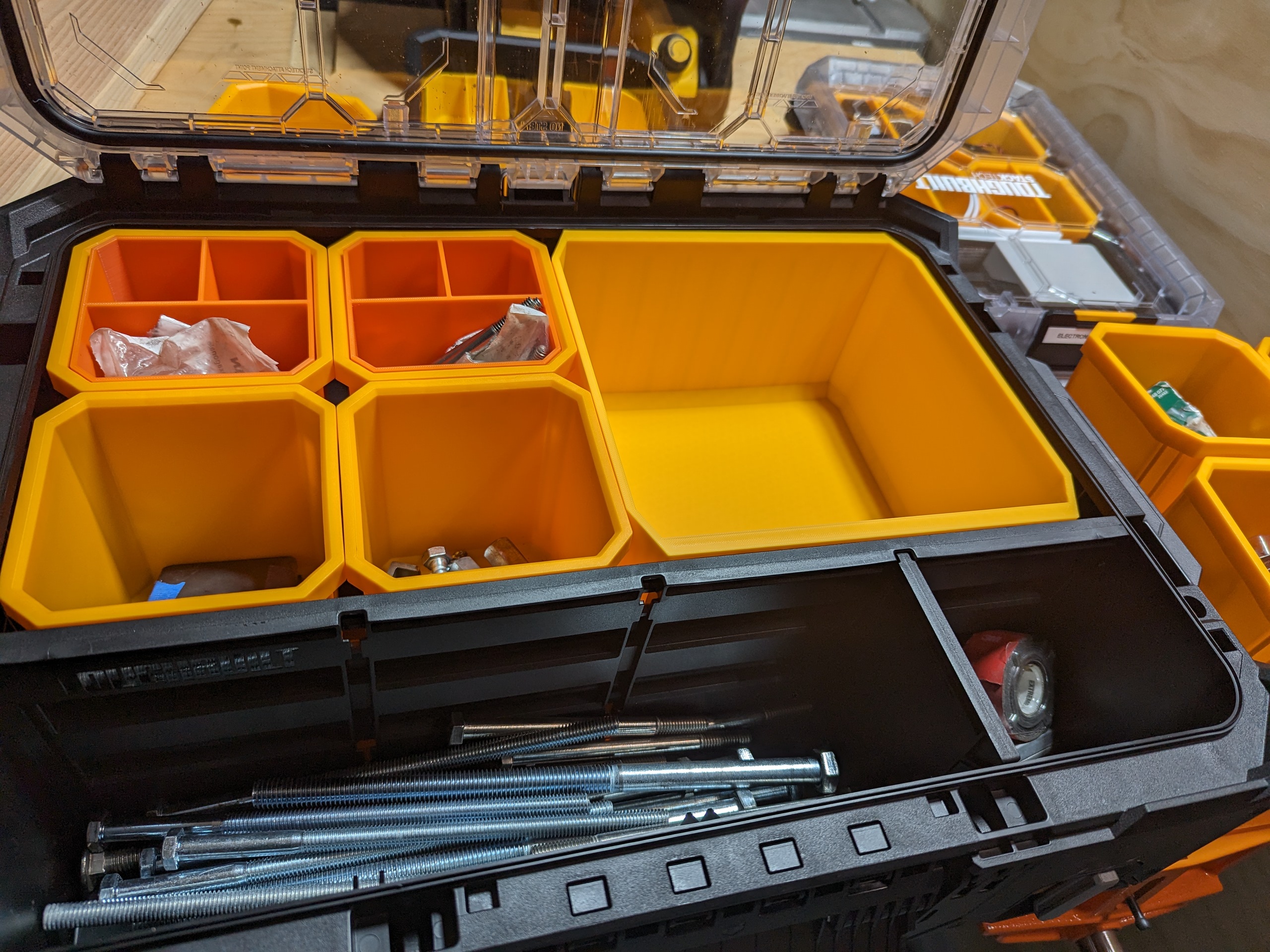 Toughbuilt Stacktech Organizer Quad Bin by Christopher Medeiros ...