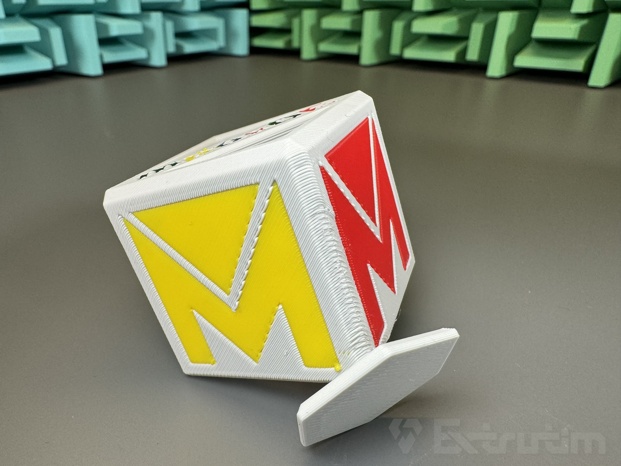 Mpox Multicolor Test Cube | mpoxDE Multi Color by Extrutim | Download ...