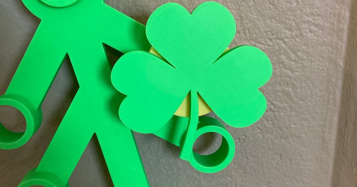 Shamrock for the Giant LEGO Wreath by Paul Shackelford | Download free ...