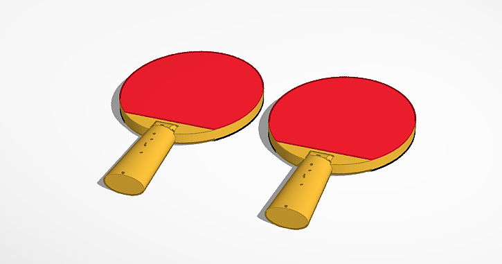Ping Pong Paddle by cheetah577 | Download free STL model | Printables.com