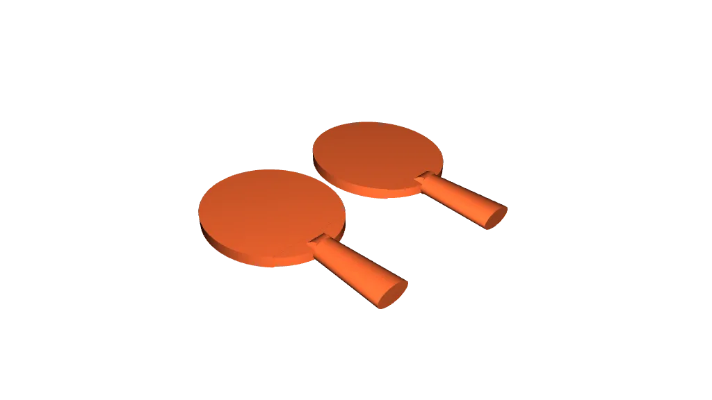 Ping Pong Paddle by cheetah577 | Download free STL model | Printables.com