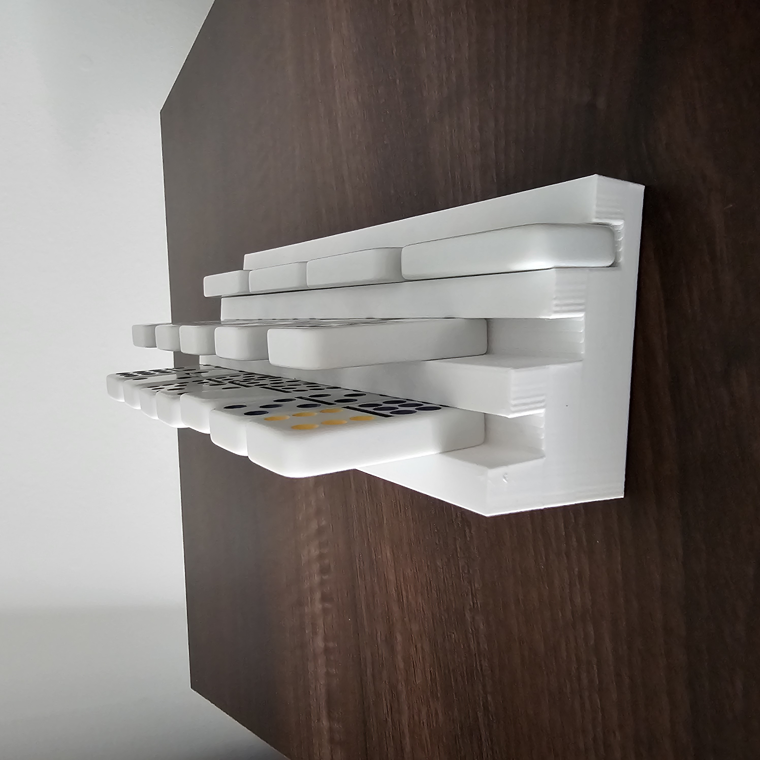 Simple Domino Rack (Parametric) by Doug | Download free STL model ...