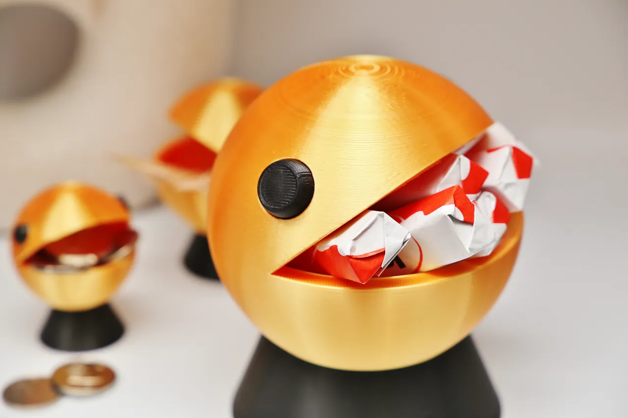 Pacman - container by 3D PRINT | Download free STL model | Printables.com