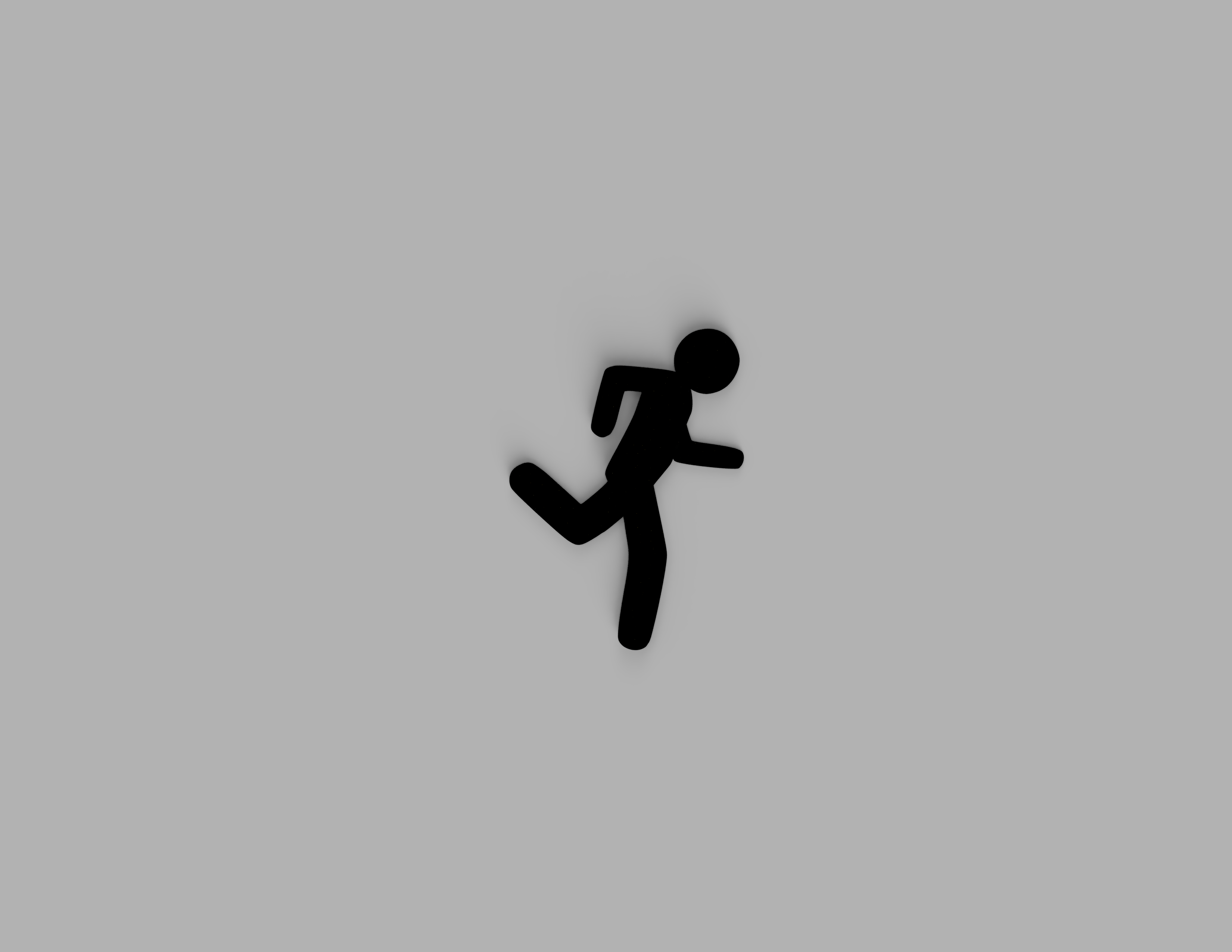 Stickman Runner - Sporty 3D Figurine by Raphaël | Download free STL ...