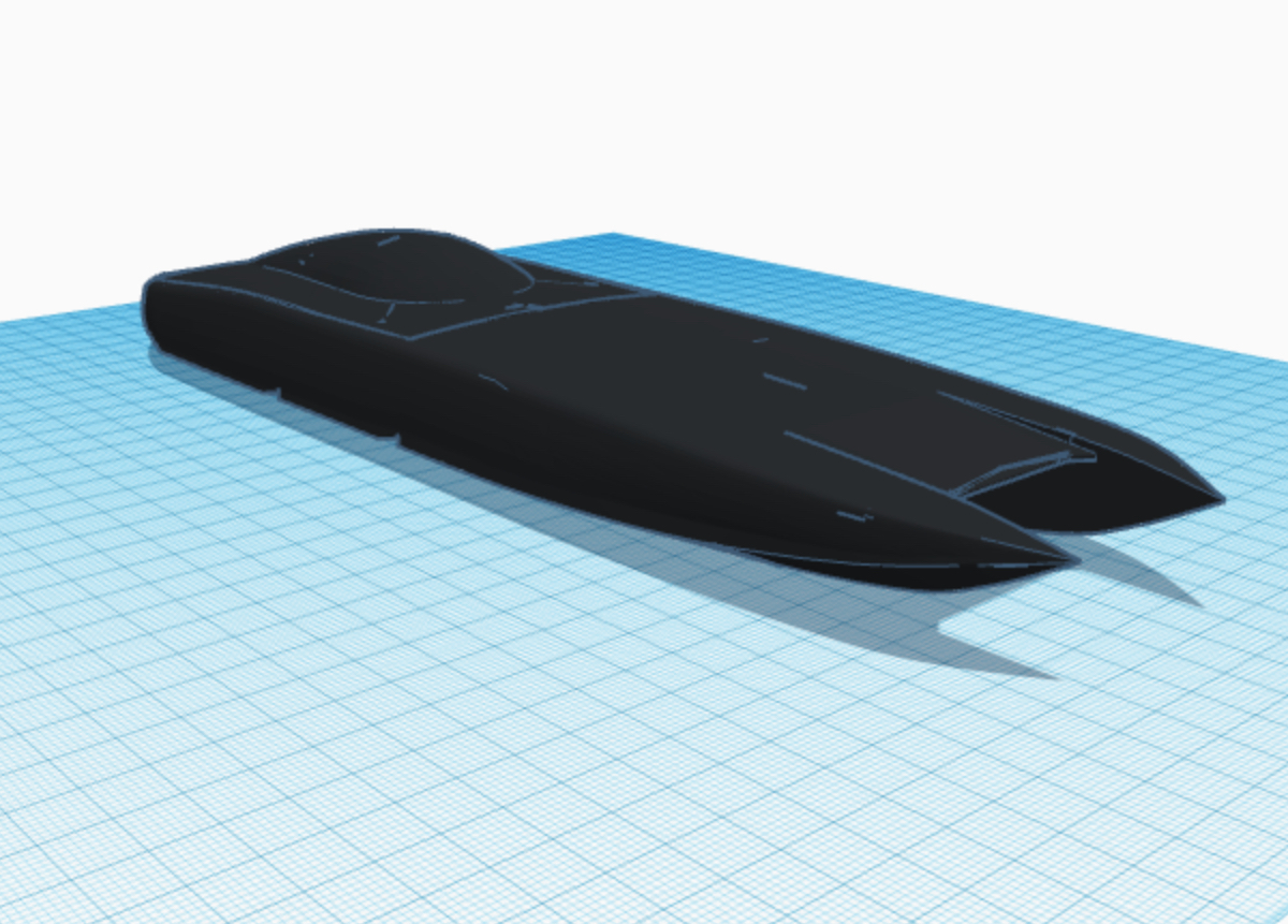 Cameraman Speed Boat by Boater Man | Download free STL model ...