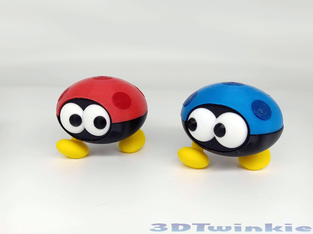 Round Bug Creatures by 3DTwinkie | Download free STL model | Printables.com