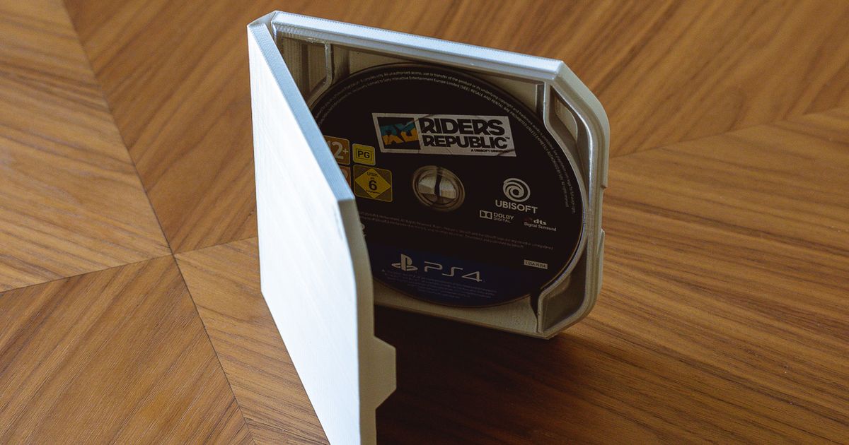 CD/DVD/BluRay Disc Box by Vasilii | Download free STL model ...