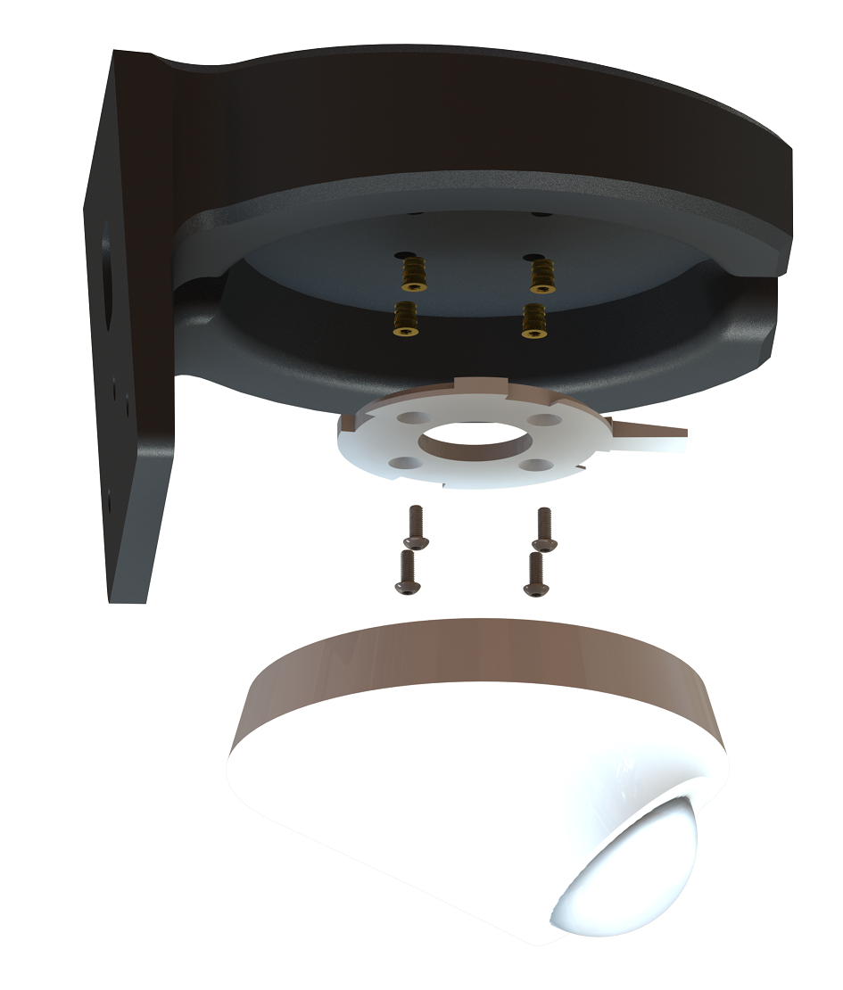 Ubiquiti G5 Dome Mount by Isai Olvera | Download free STL model ...