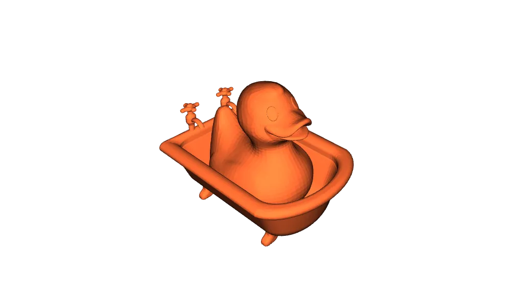 Bathtub duck by SplendidMouse | Download free STL model | Printables.com