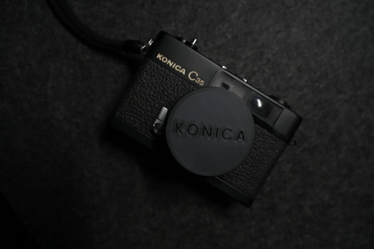 Konica c35 lens cap by Alexander Eremin | Download free STL model ...
