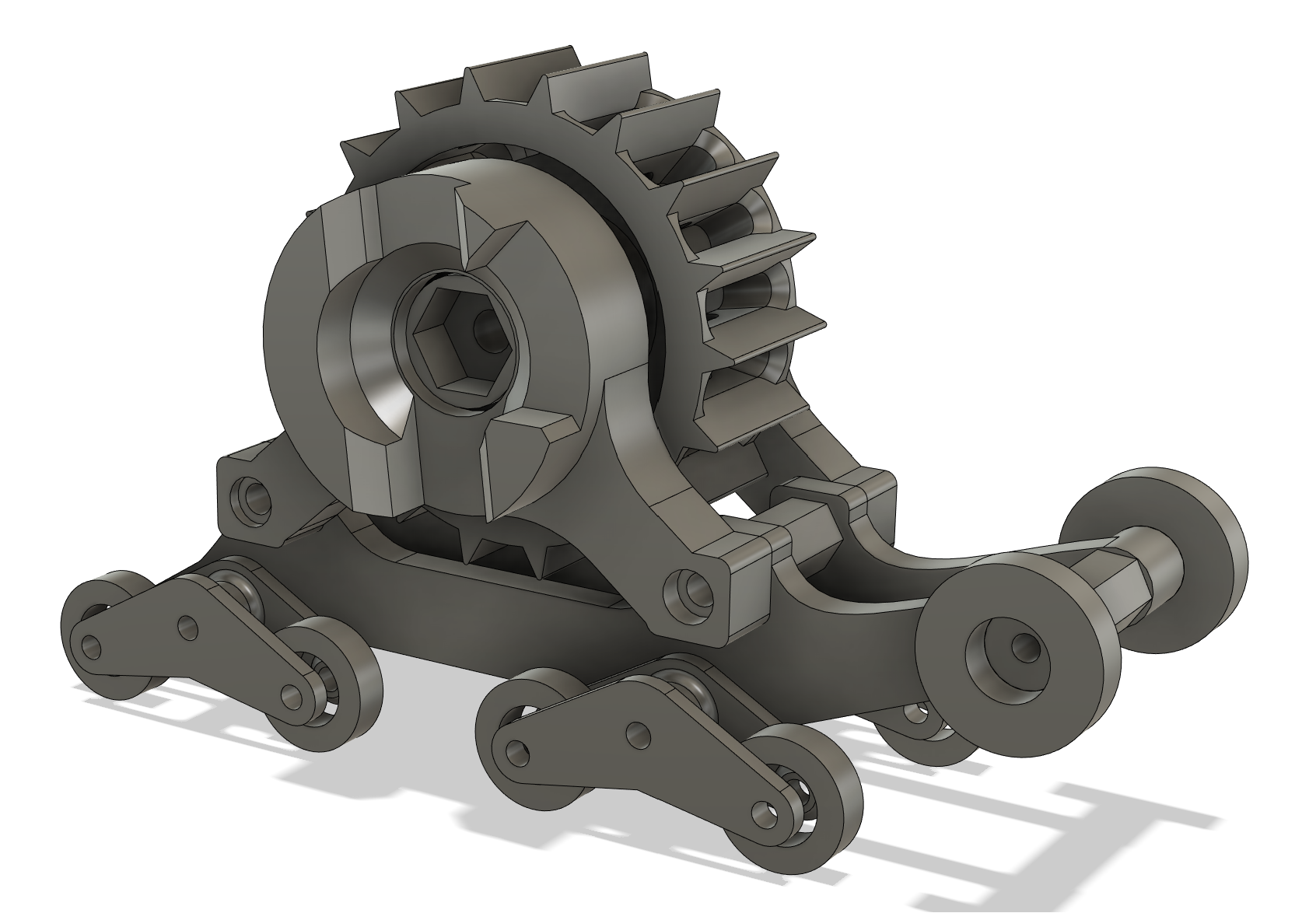 TRX4M Snow tracks by Ex-Pigeons | Download free STL model | Printables.com