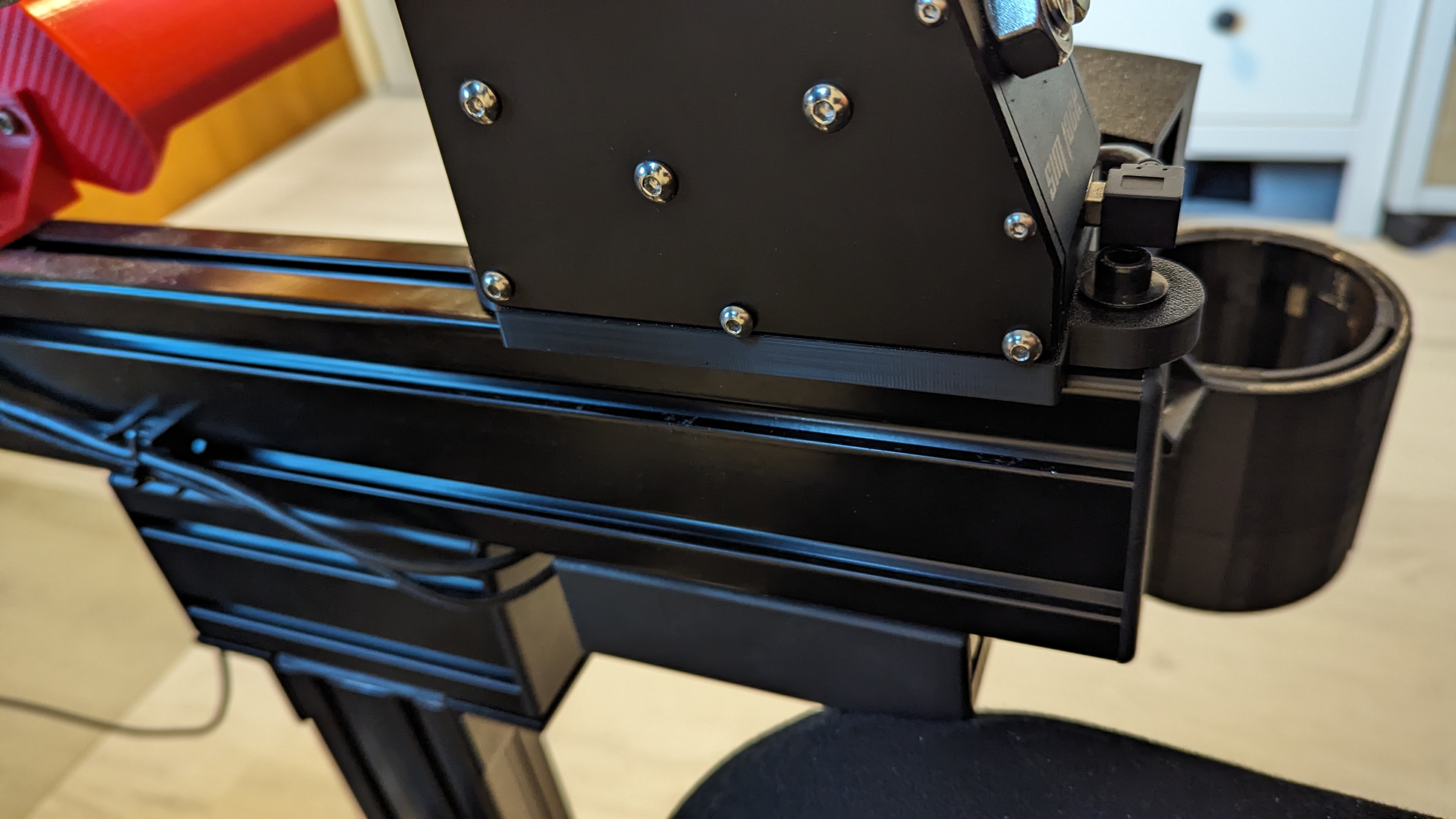 Sim Jack Sequential Shifter Mounting Bracket (Short Version) by Andreas ...