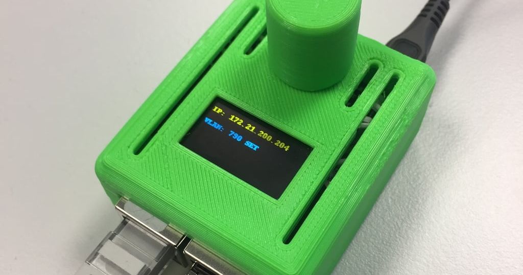 OrangePi R1 Case (with rotary encoder and display) by Sebastian ...