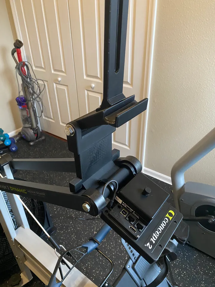 Concept2 Dynamic Tablet Holder by GreyWolf | Download free STL model ...