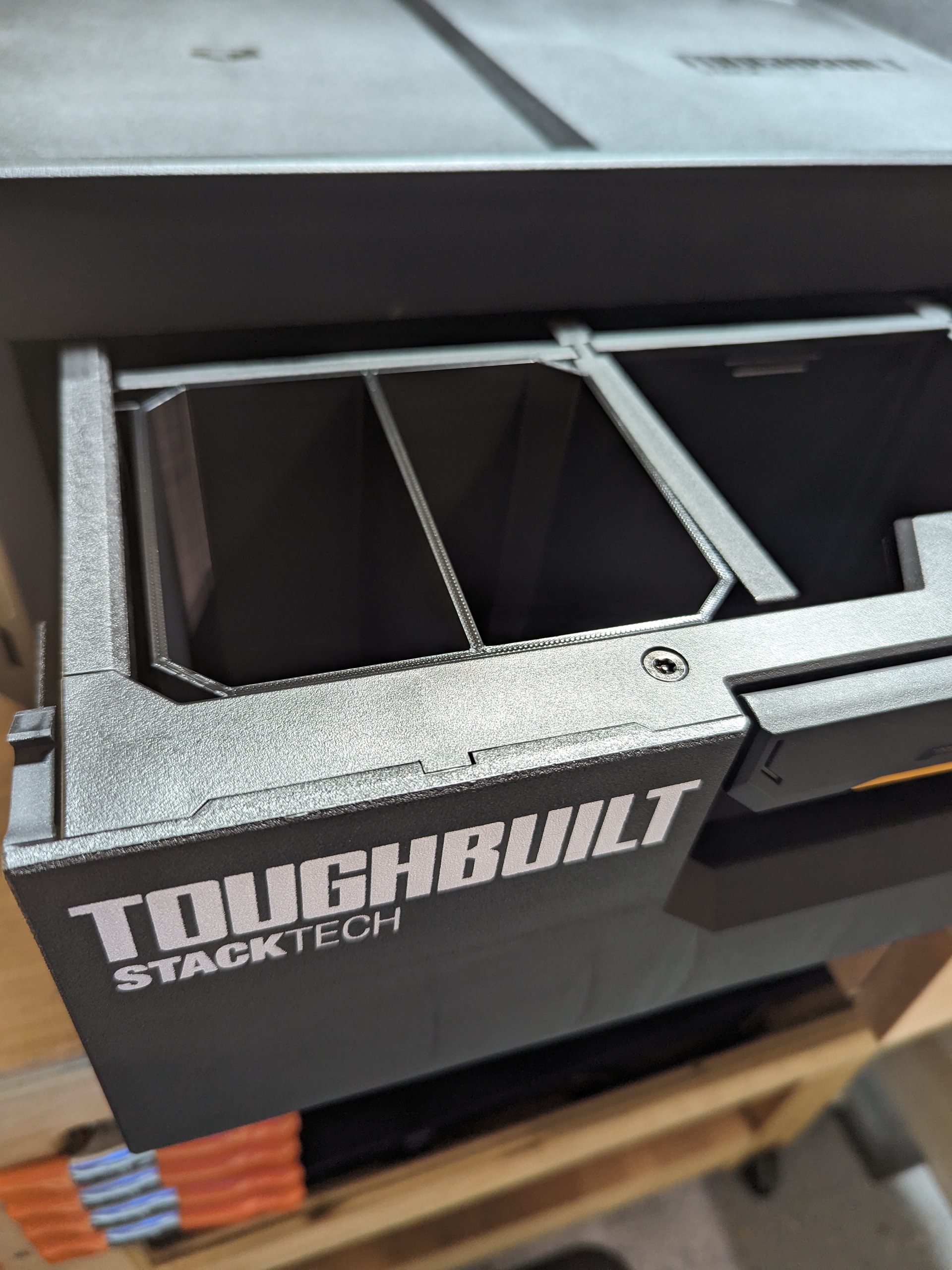 Toughbuilt Stacktech 1 Drawer Single and 2 Tier Nesting Bins by ...