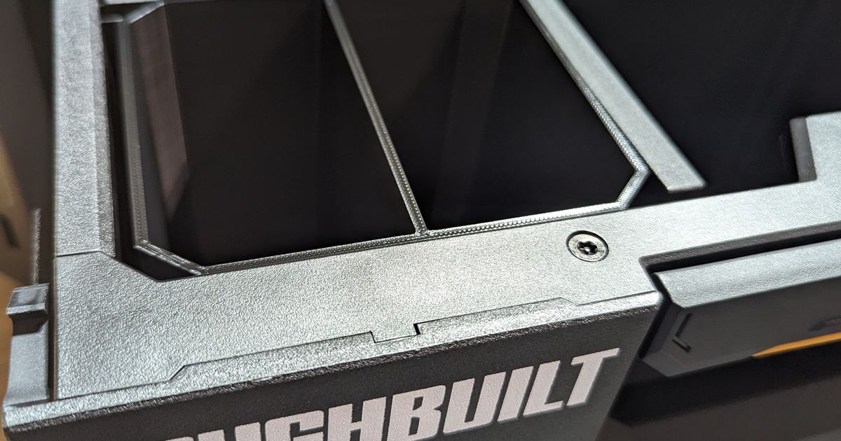 Toughbuilt Stacktech 1 Drawer Single and 2 Tier Nesting Bins by ...