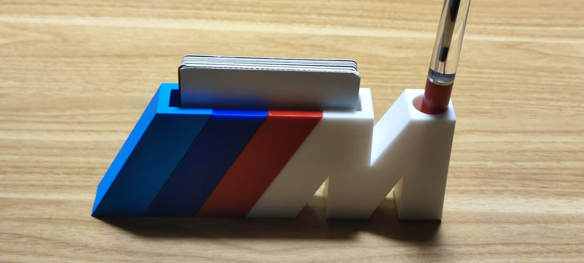 BMW M logo cardholder and penholder with nfc tag gap by JB | Download ...