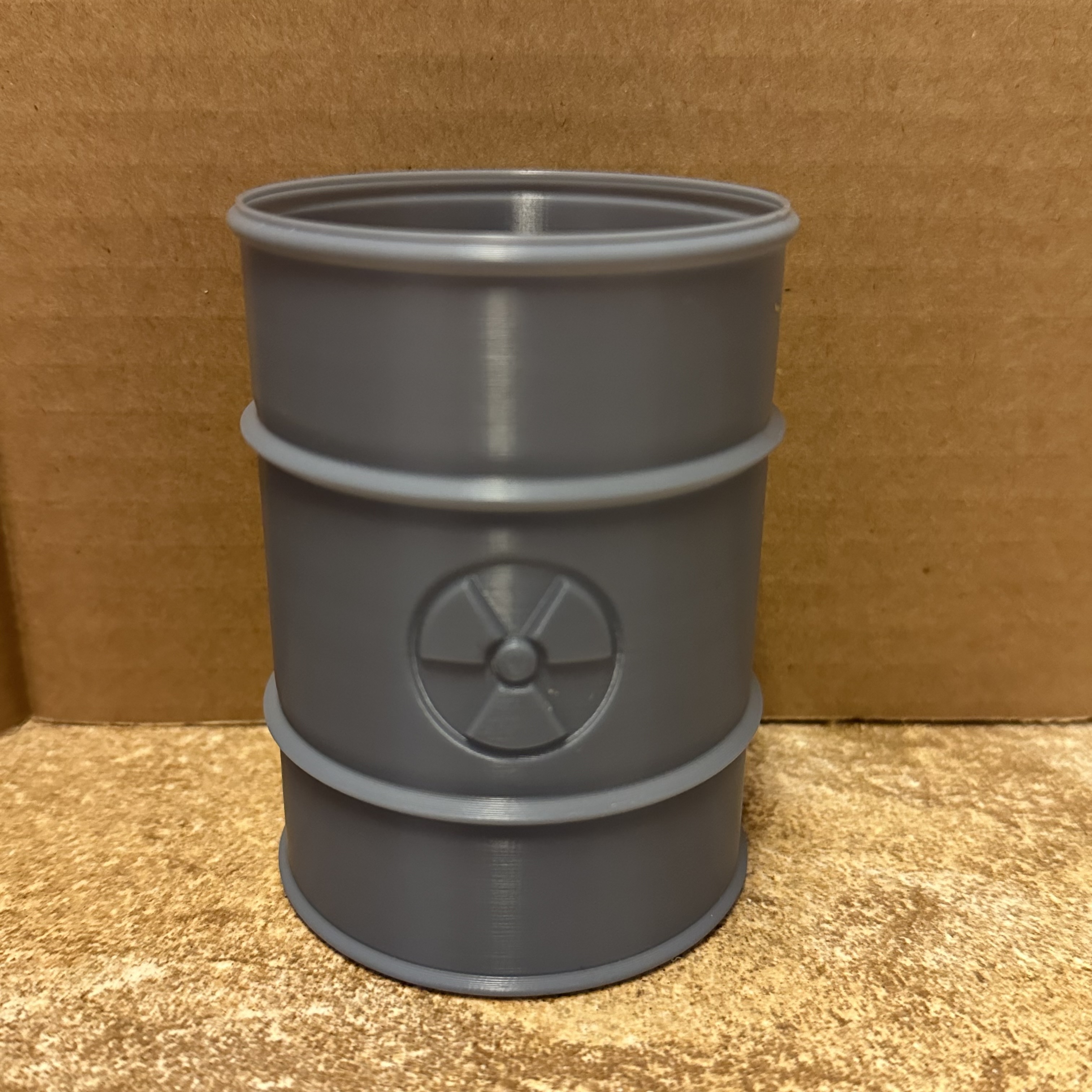 Nuclear Waste Barrel von AlbertEinlime | Kostenloses STL-Modell ...