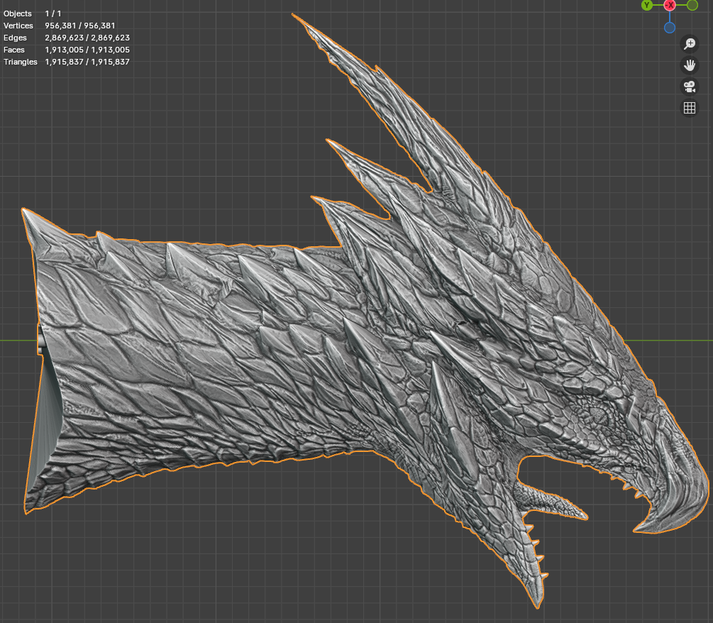 Valstrax Bust by dragon0079 | Download free STL model | Printables.com