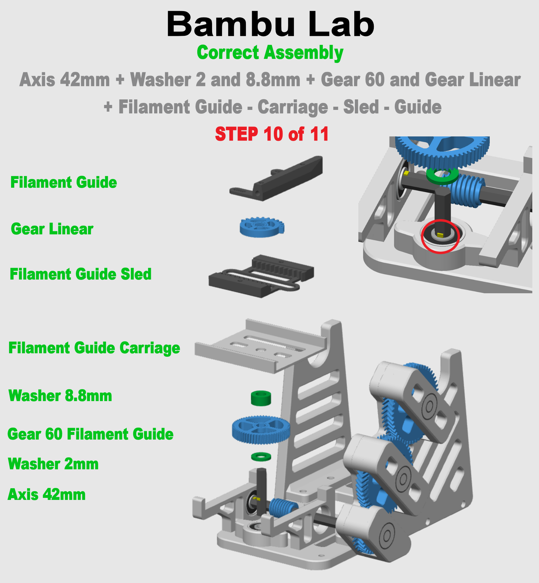 Bambu Lab - Winder Spool Frame 2 - Modular Design by STORM DESIGN ...