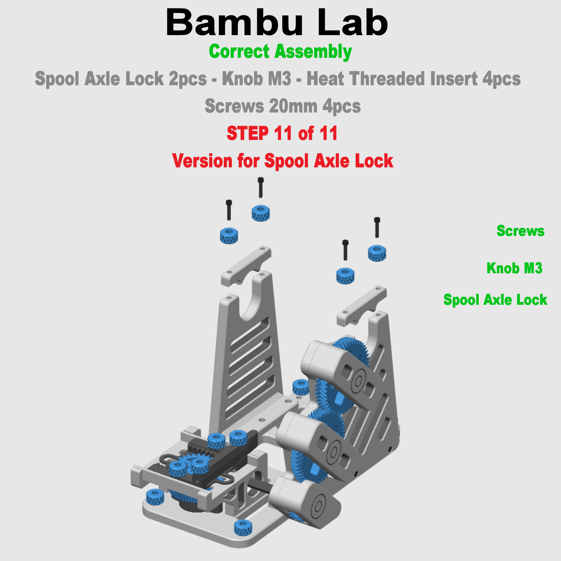 Bambu Lab - Winder Spool Frame 2 - Modular Design by STORM DESIGN ...