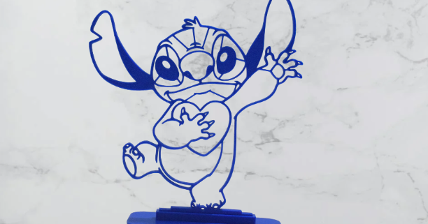 Stitch 2D von V3Dprint | Kostenloses STL-Modell herunterladen ...