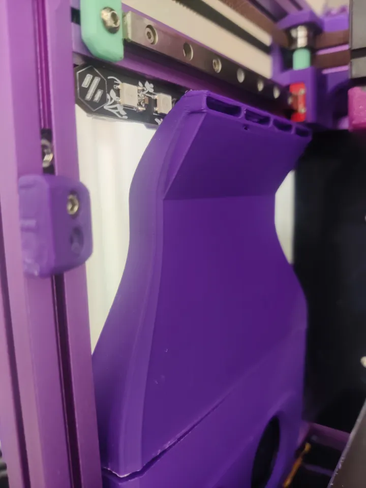 Nevermore V6 Micro Aux Fan Duct Adapter [Proof of Concept] for Voron V0 by reemo3dp | Download ...