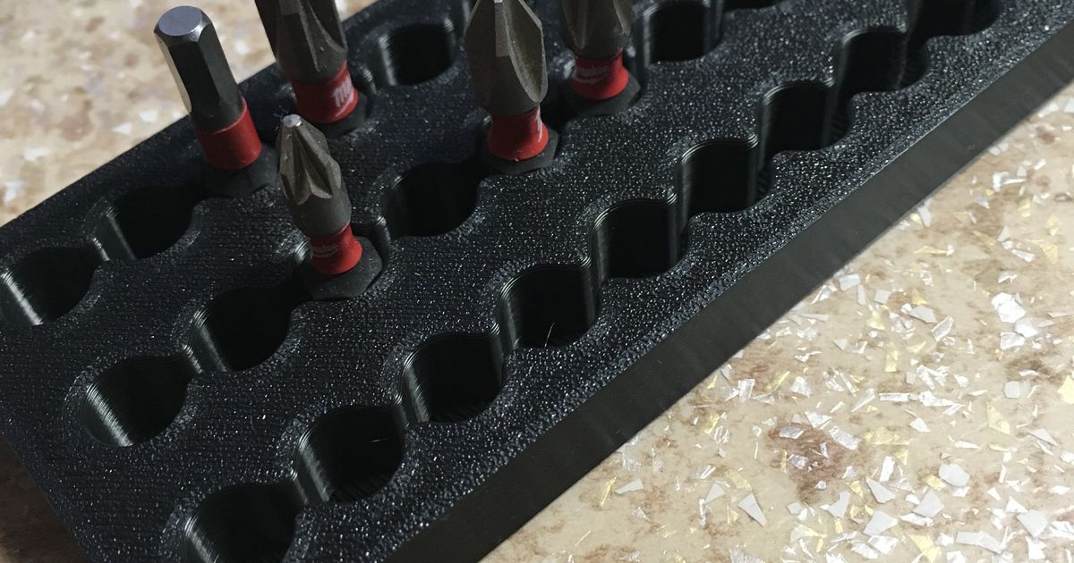 Bit Organizer by Džino | Download free STL model | Printables.com