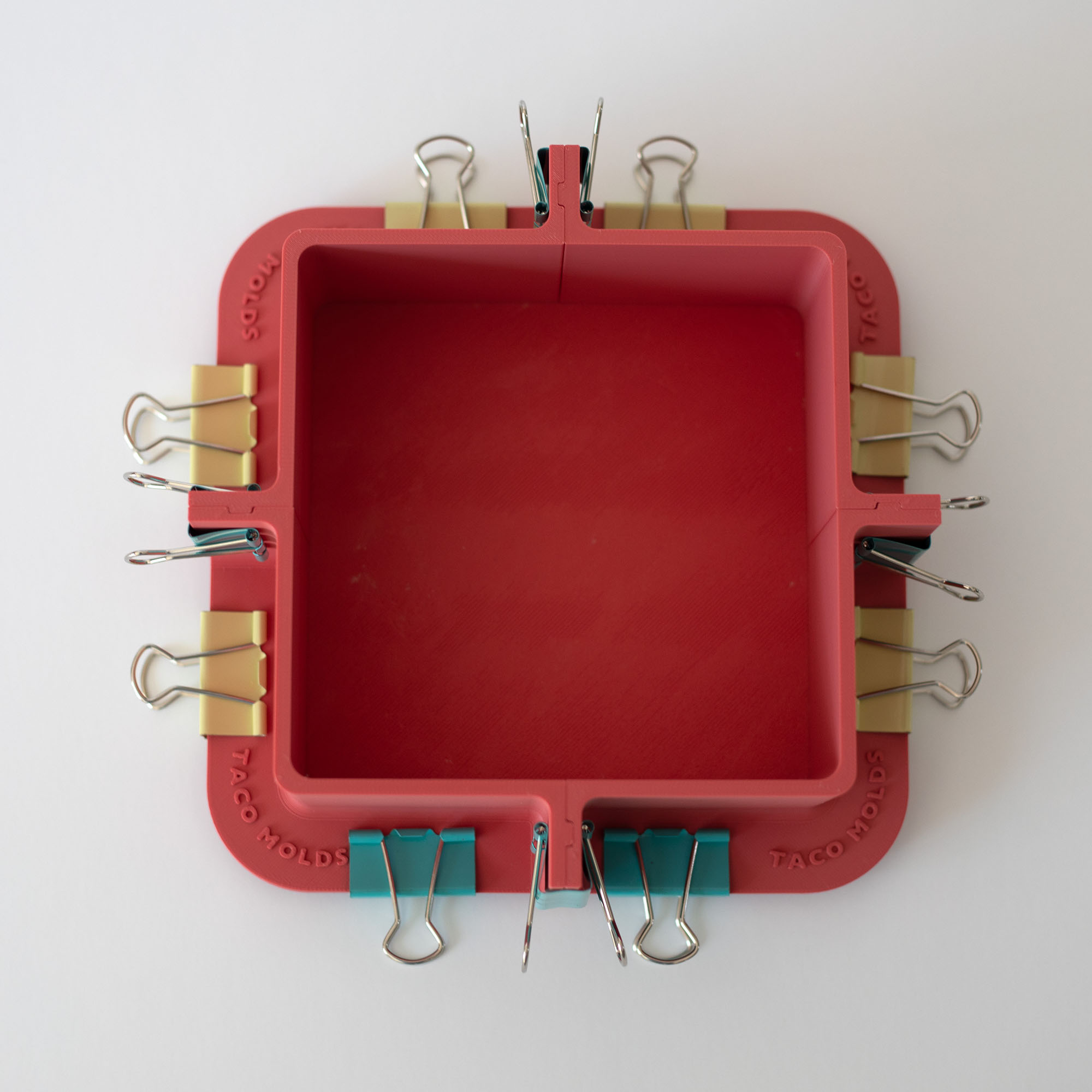 Square Mold Housing (4 Corners), Reusable Mold Box, Silicone Mold ...