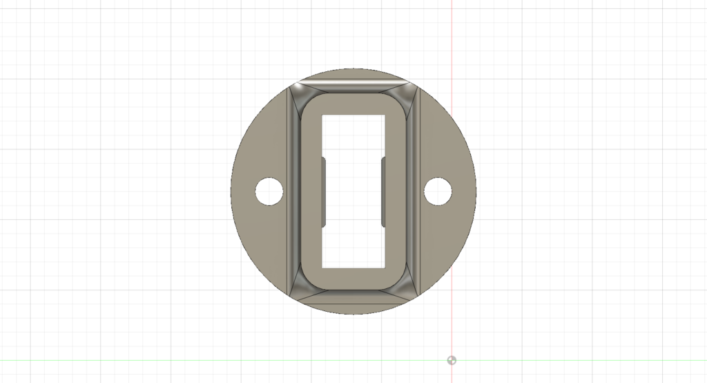 Round Servo Connector mount by Phazeman | Download free STL model ...