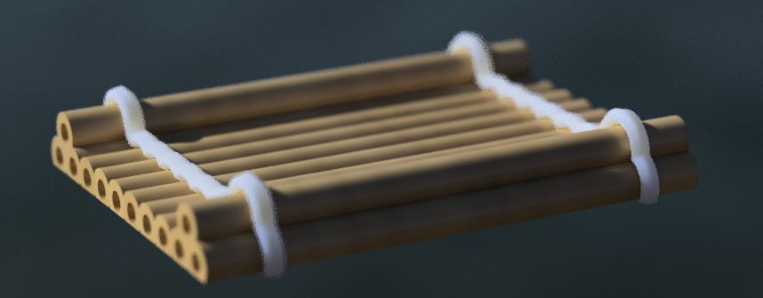 A raft by Lucky_Luke_ | Download free STL model | Printables.com