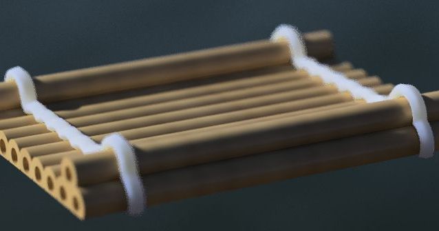 A raft by Lucky_Luke_ | Download free STL model | Printables.com