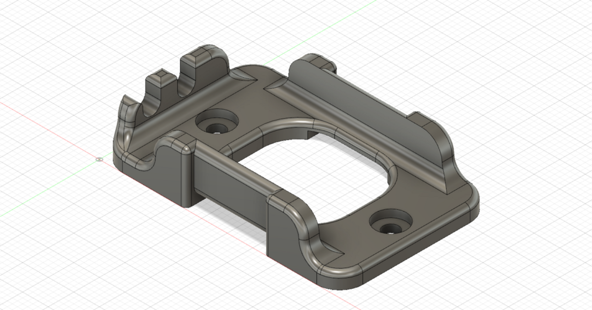 JETI Rex3 receiver mount by Phazeman | Download free STL model ...
