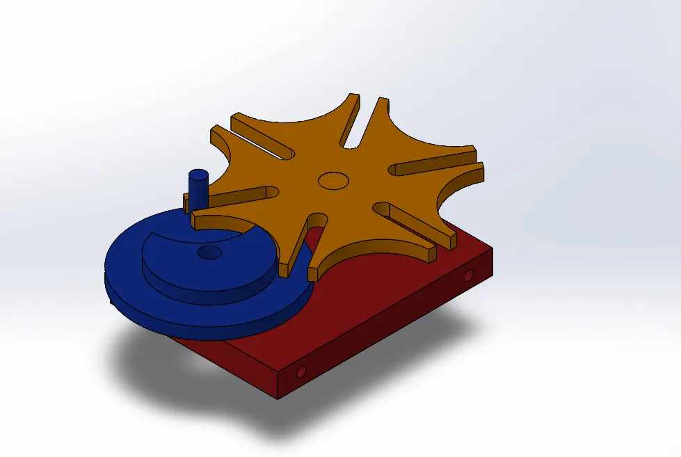 Geneva Mechanism by Okan Kalaycı | Download free STL model | Printables.com