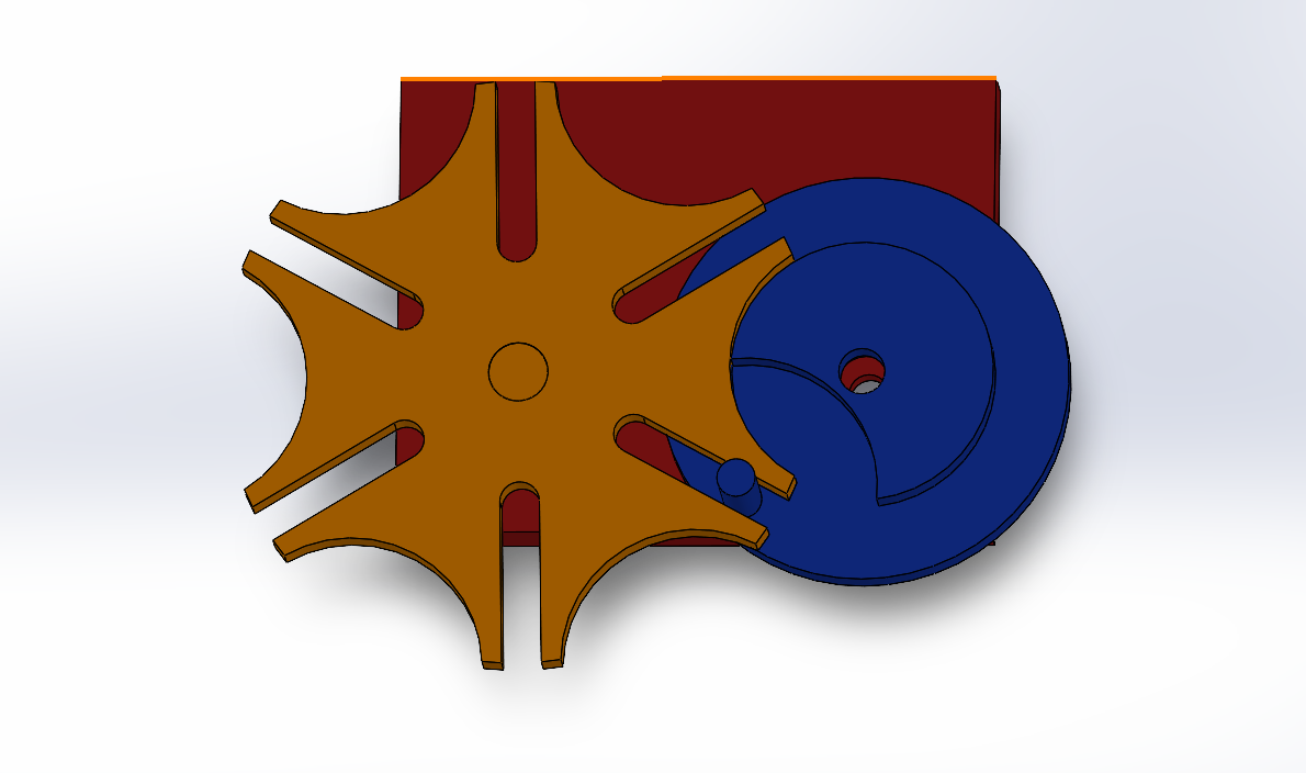Geneva Mechanism by Okan Kalaycı | Download free STL model | Printables.com